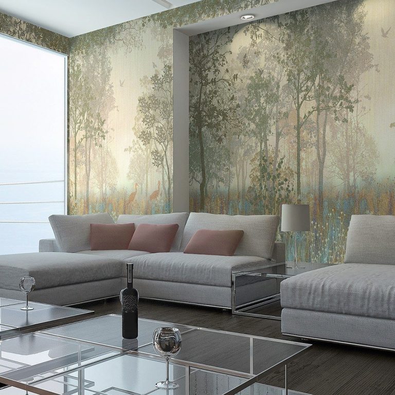 Explore 25 Creative Wallpaper Ideas to Revitalize Your Living Room Now ...