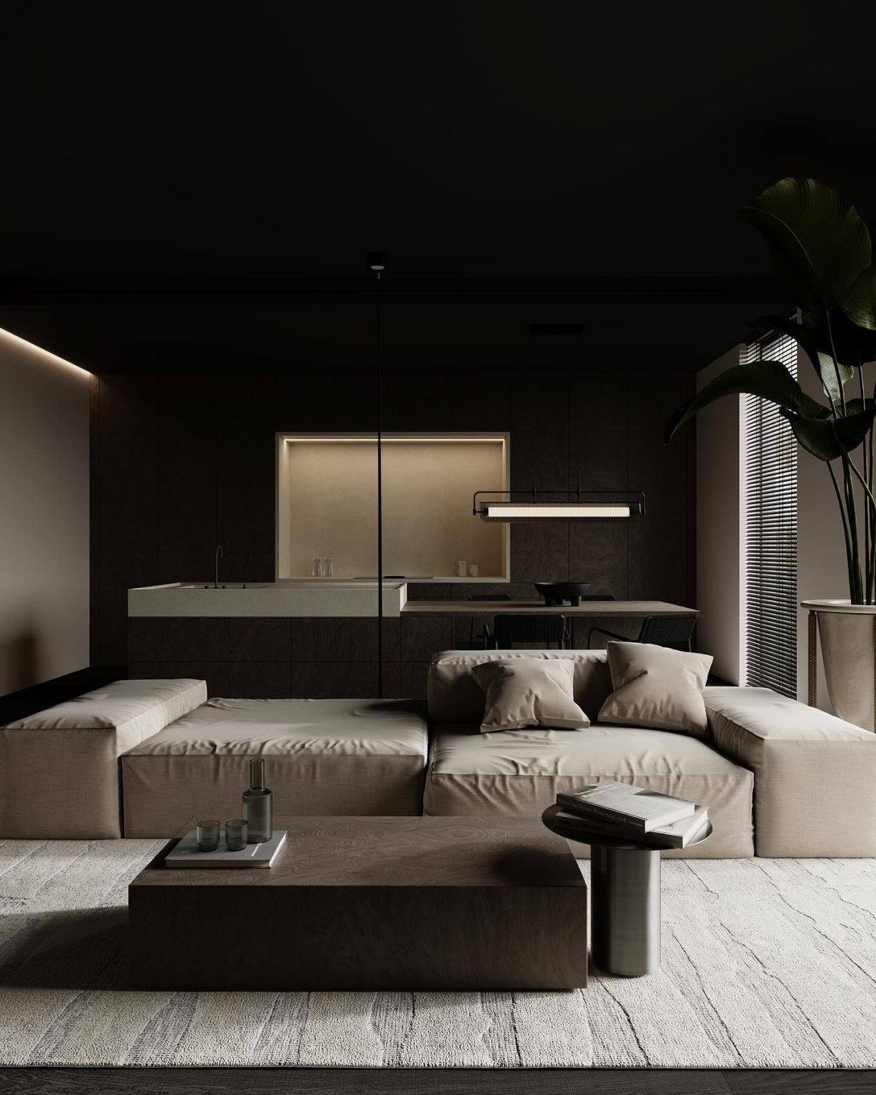 24 Modern Dark Living Room Ideas: Elegant, Cozy, and Stylish Designs ...