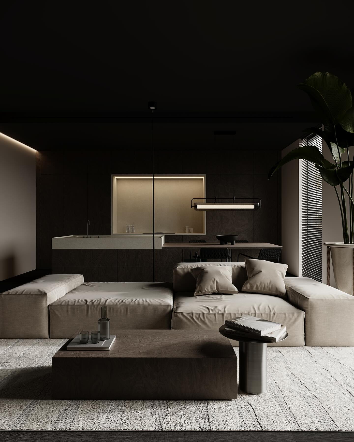 24 Modern Dark Living Room Ideas: Elegant, Cozy, and Stylish Designs ...