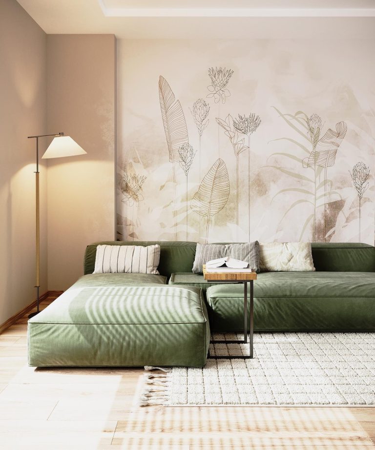 Explore 25 Creative Wallpaper Ideas to Revitalize Your Living Room Now ...