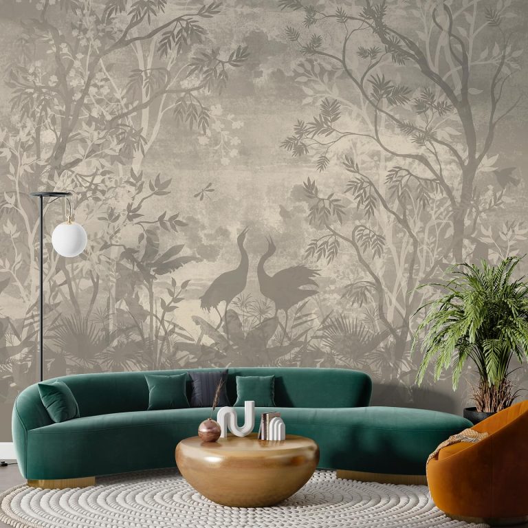 Explore 25 Creative Wallpaper Ideas to Revitalize Your Living Room Now ...