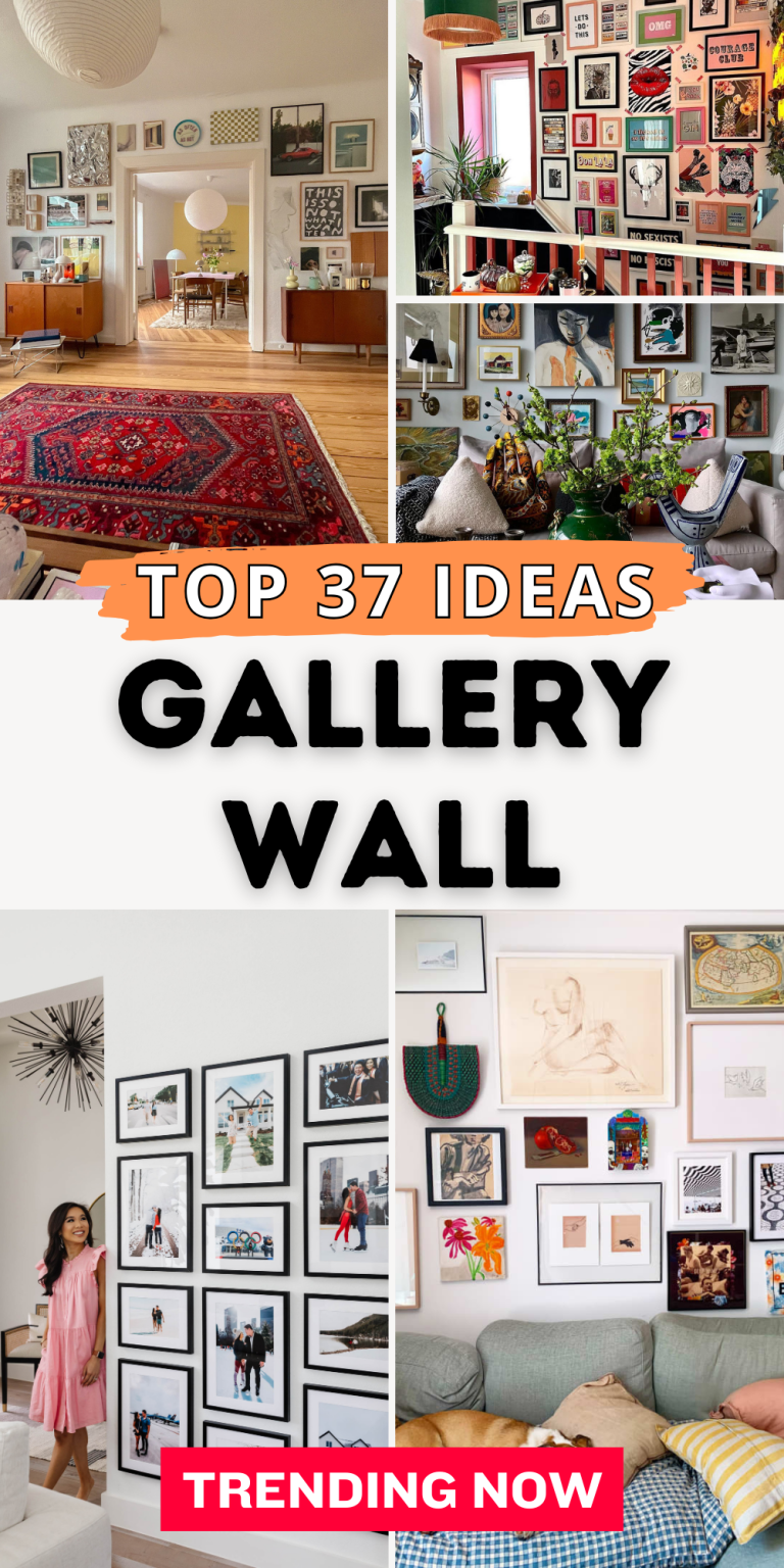 37 Gallery Wall Ideas 2025: Transform Your Space with Creative and ...