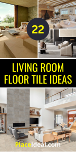 22 Living Room Floor Tile Ideas for Stylish And Practical Home Flooring ...