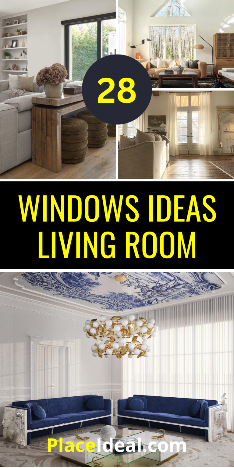 28 Windows Ideas for Living Rooms: Enhance Style and Functionality ...