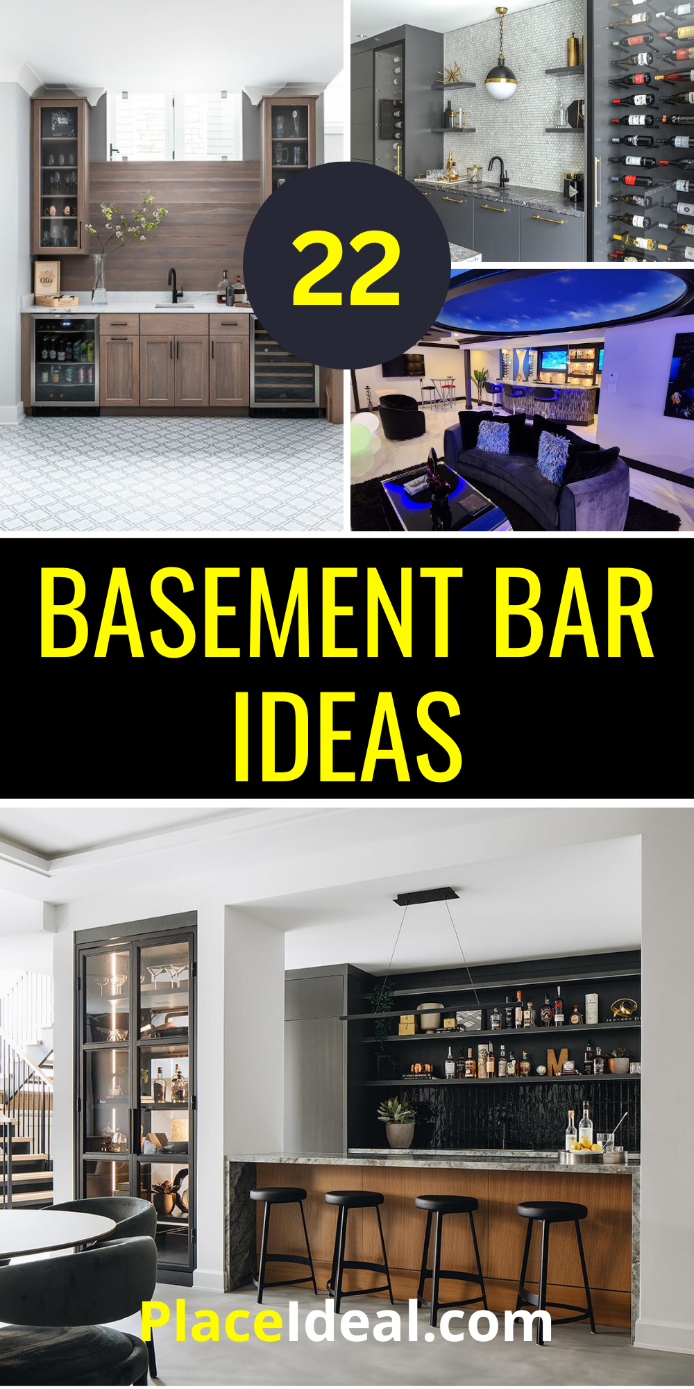27 Basement Bar Ideas: Transform Your Space with Stylish Designs ...