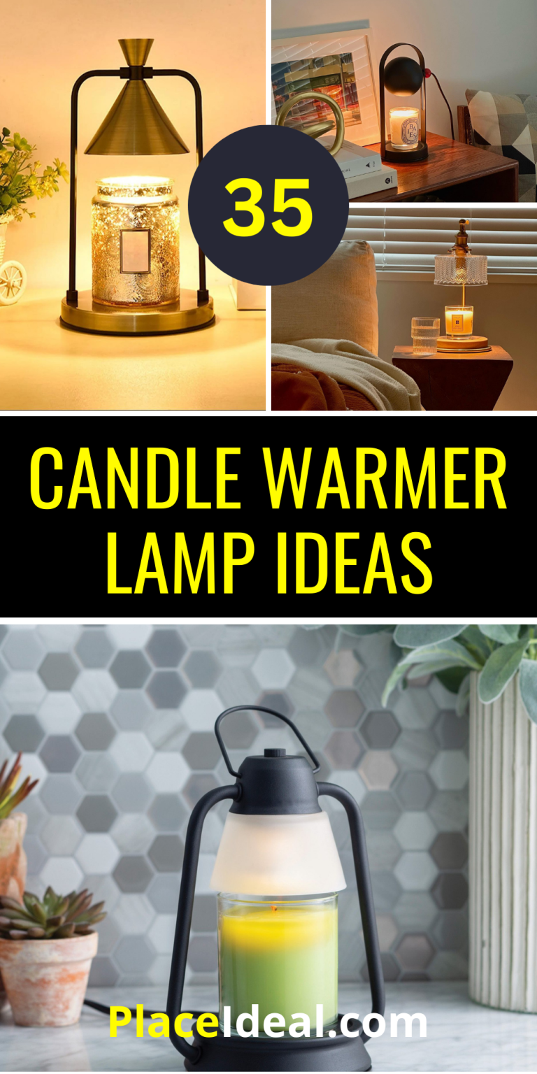 35 Candle Warmer Lamp Ideas to Transform Your Home Decor - placeideal.com