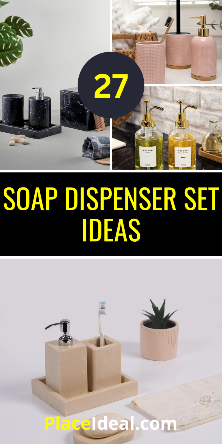 27 Soap Dispenser Set Ideas: Stylish and Functional Additions for Your ...