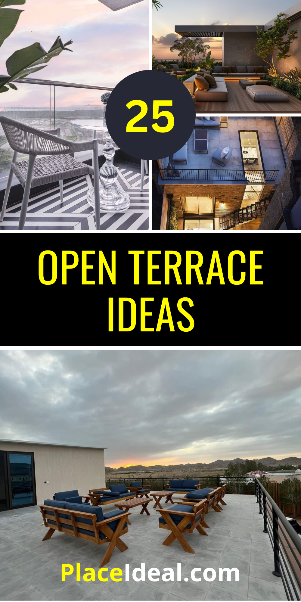 Explore 25 Open Terrace Ideas: Transform Your Space with Style and ...