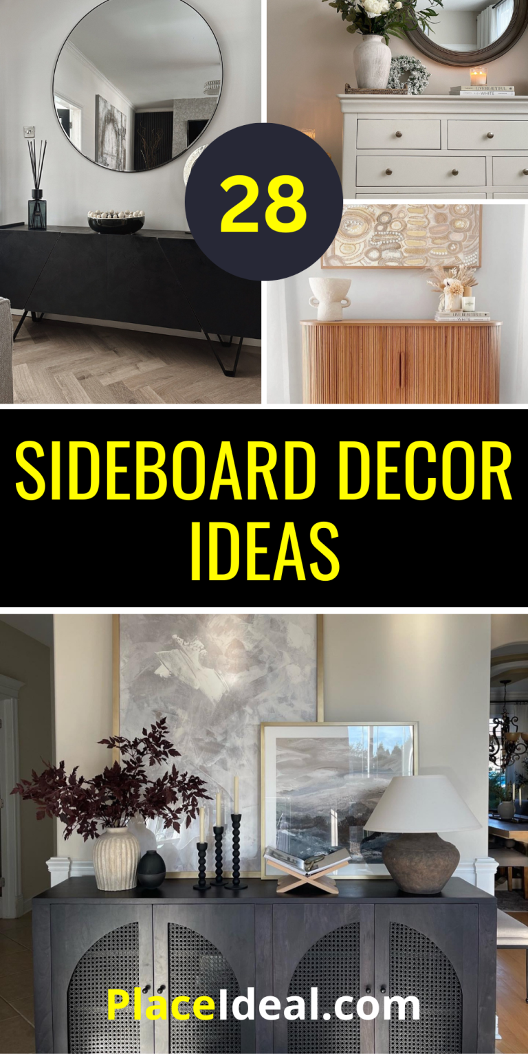 28 Sideboard Decor Ideas to Transform Your Home: Stylish Inspirations ...
