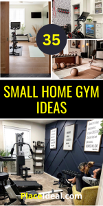 35 Small Home Gym Ideas for Stylish Fitness Spaces at Home - placeideal.com