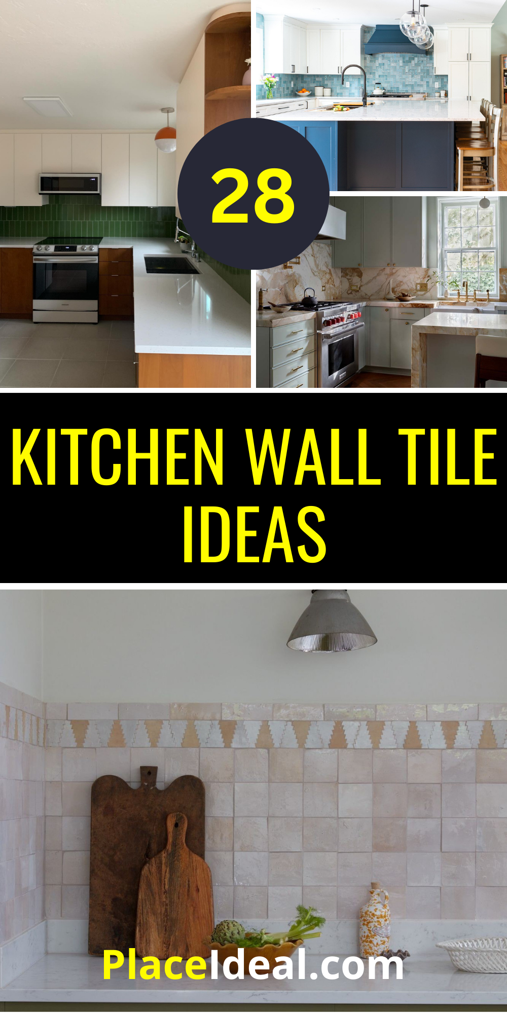 28 Kitchen Wall Tile Ideas: Stylish Designs for Modern And Classic ...