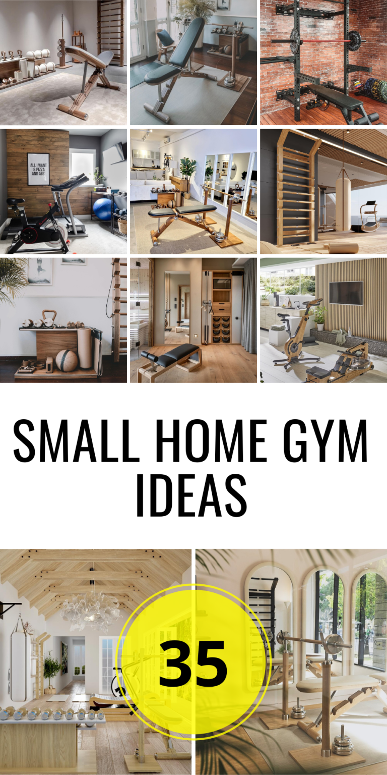 35 Small Home Gym Ideas for Stylish Fitness Spaces at Home - placeideal.com