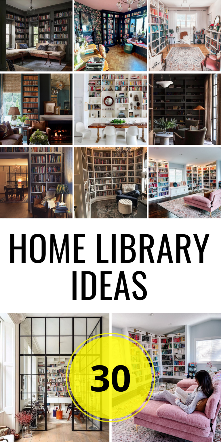 Discover 30 Home Library Ideas for a Cozy, Luxurious, and Modern ...