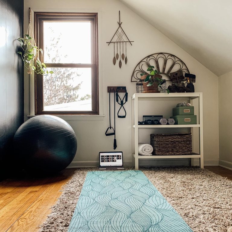 35 Small Home Gym Ideas for Stylish Fitness Spaces at Home - placeideal.com