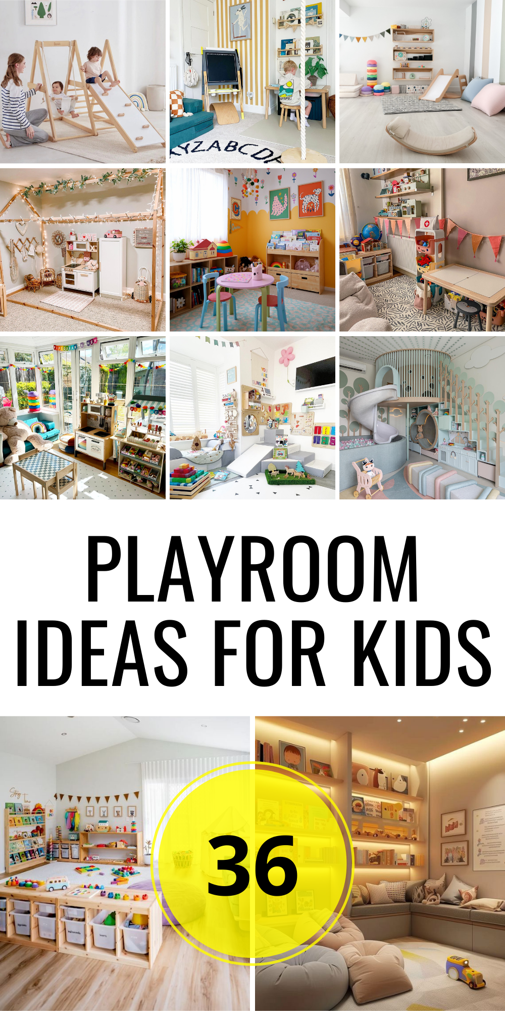 36 Playroom Ideas for Kids - Creative & Fun Designs for All Spaces ...