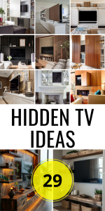 29 Hidden TV Ideas: Transform Your Living Space with These Stylish ...
