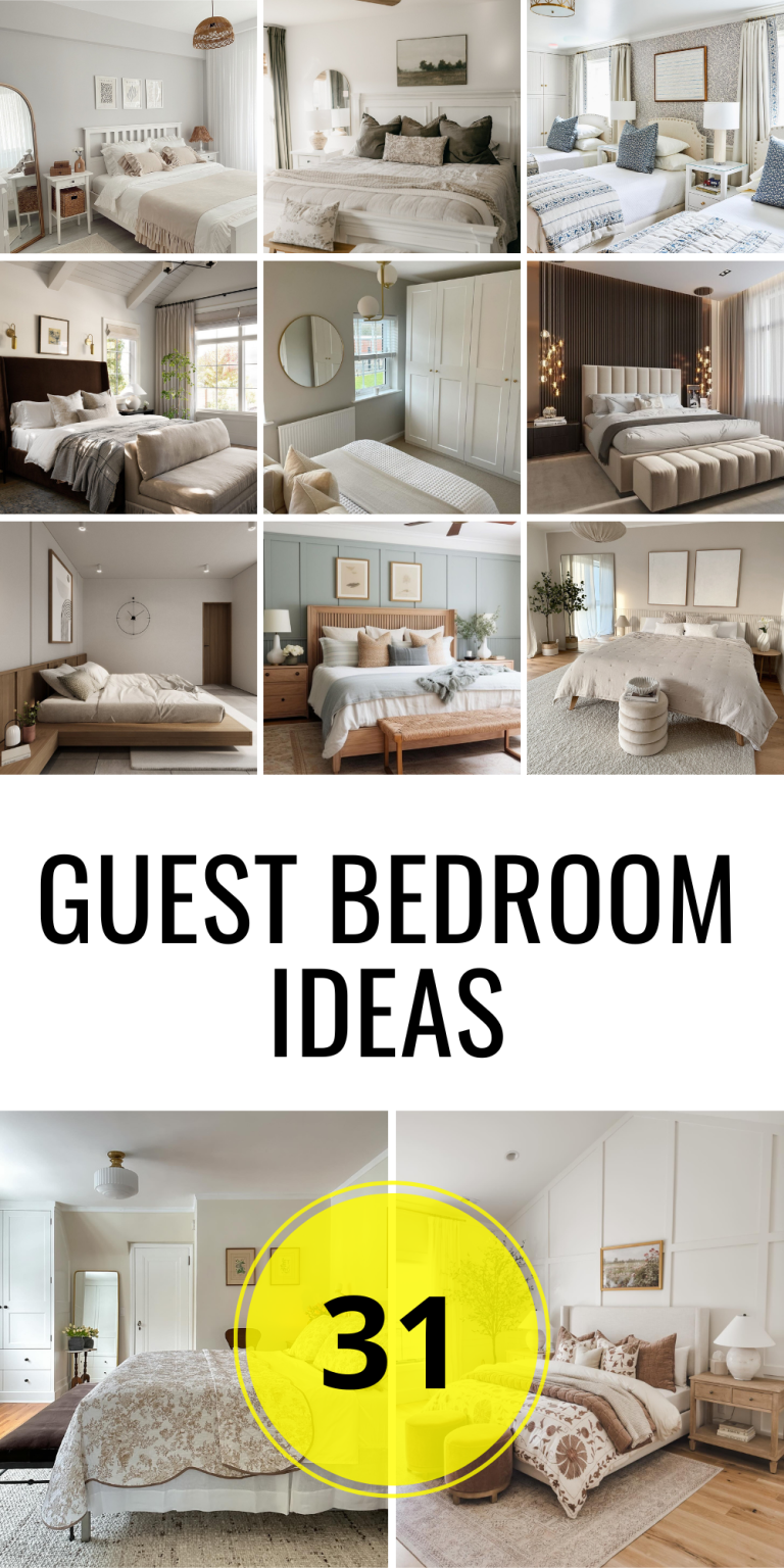 31 Guest Bedroom Ideas for Stylish And Cozy Retreats - placeideal.com