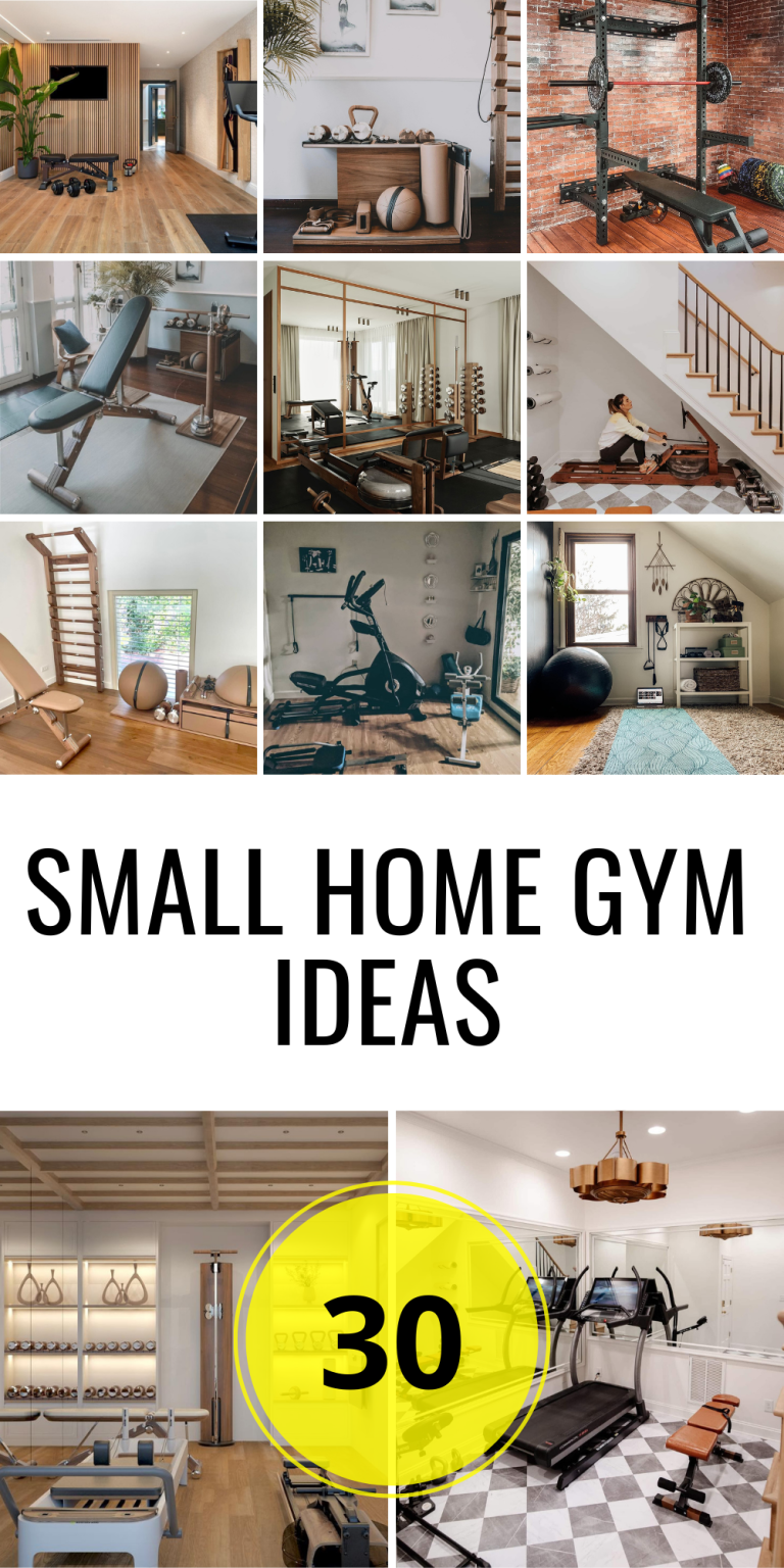 35 Small Home Gym Ideas for Stylish Fitness Spaces at Home - placeideal.com