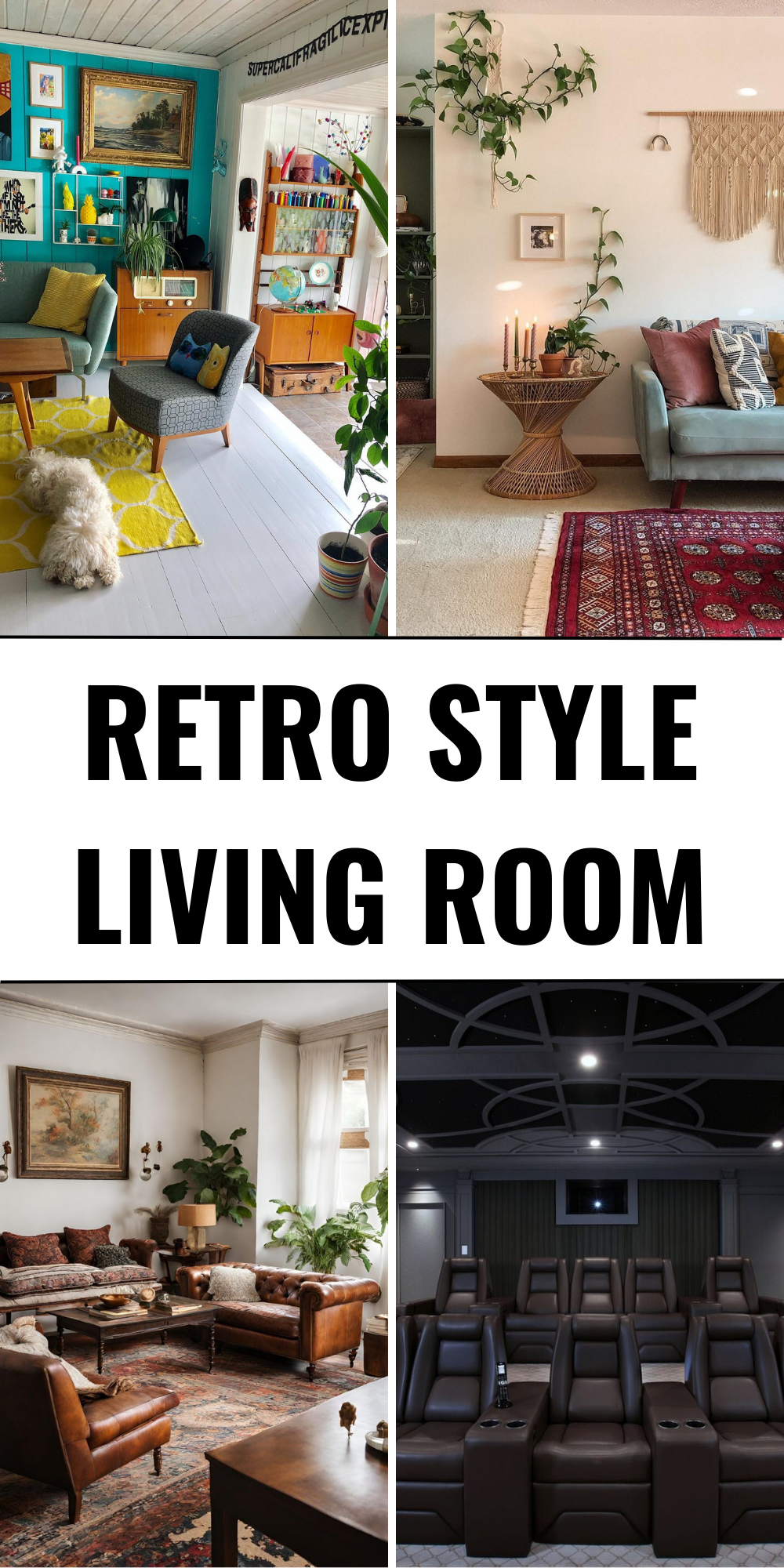 26 Retro Style Living Room Ideas: Embrace Nostalgia and Modern Design ...