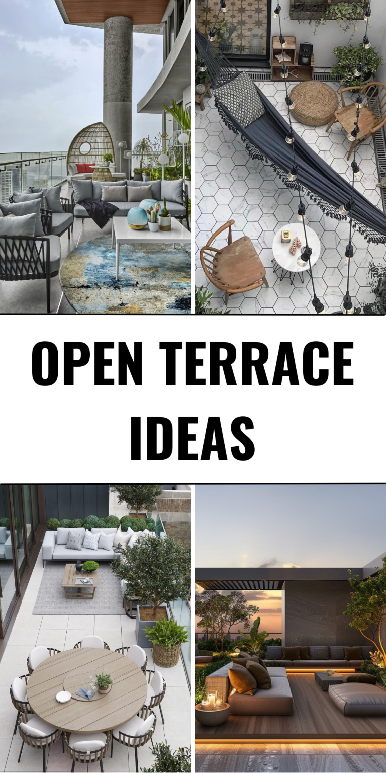 Explore 25 Open Terrace Ideas: Transform Your Space with Style and ...