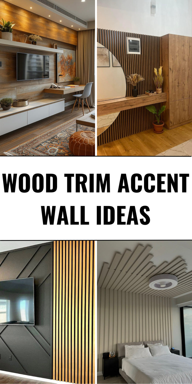 35 Stunning Wood Trim Accent Wall Ideas to Transform Your Home ...