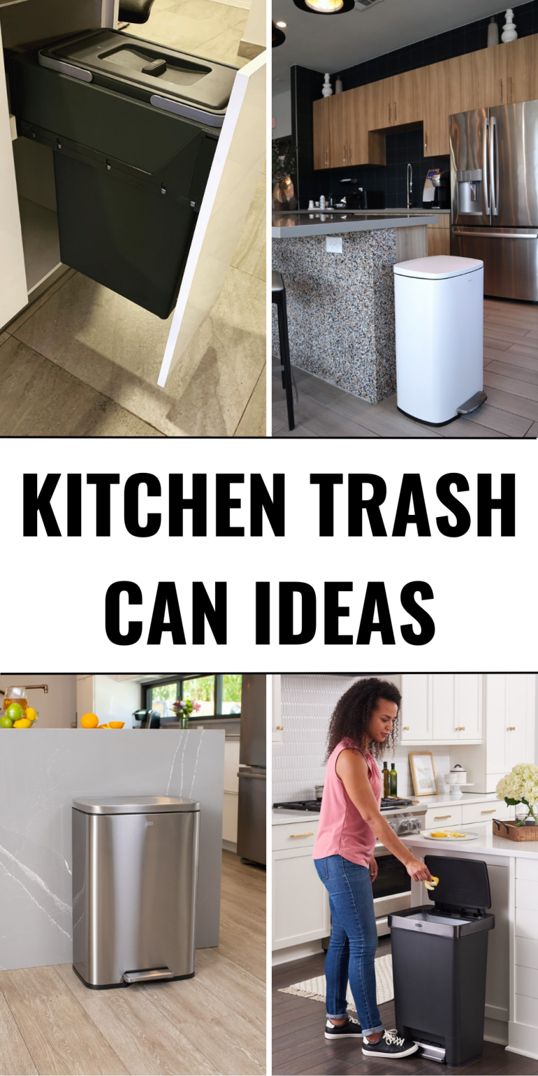 25 Kitchen Trash Can Ideas That Will Transform Your Space - placeideal.com