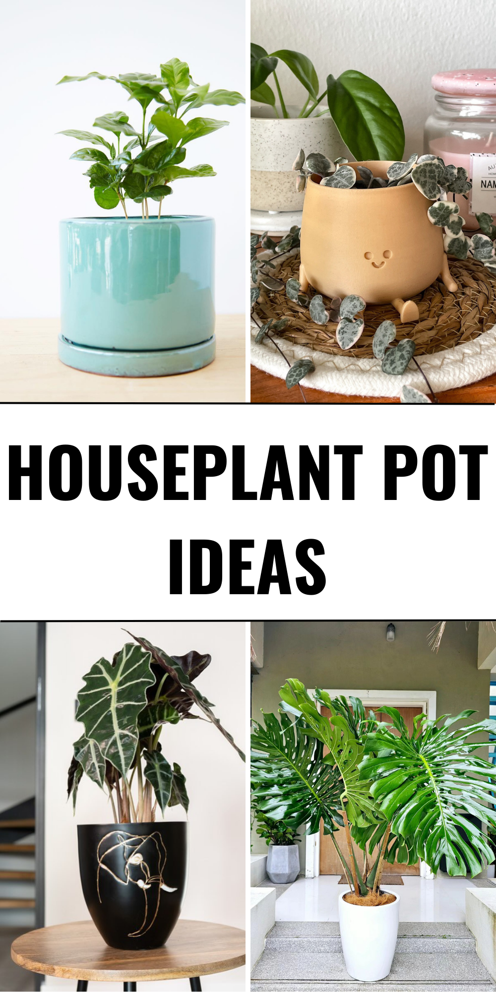 29 Houseplant Pot Ideas for Modern and Vintage Decor - placeideal.com