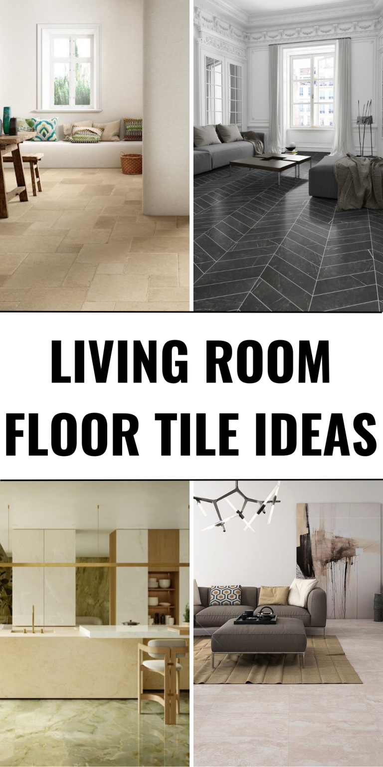 22 Living Room Floor Tile Ideas for Stylish And Practical Home Flooring ...