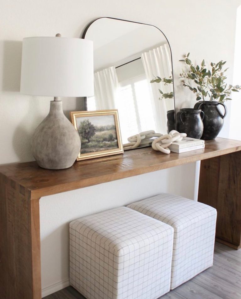 26 Stylish Console Table Ideas for Entryways and Living Rooms ...