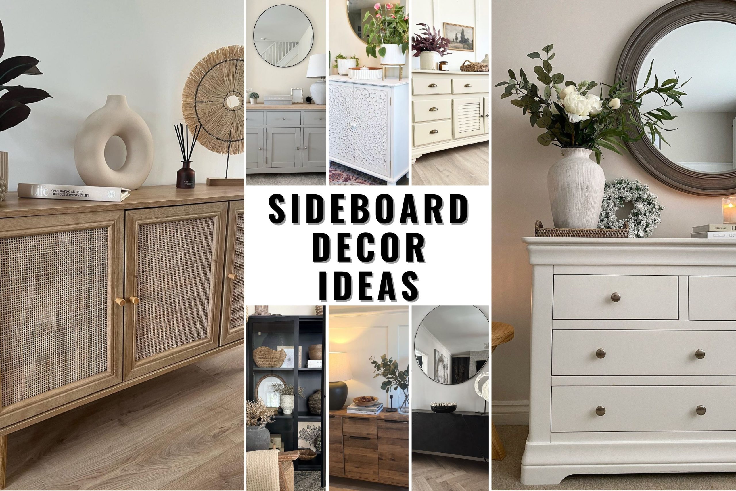28 Sideboard Decor Ideas to Transform Your Home: Stylish Inspirations ...