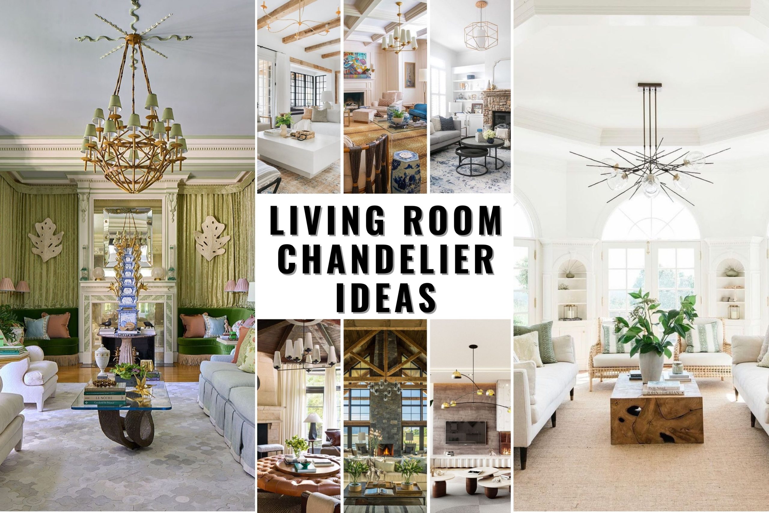 Explore 30 Unique Living Room Chandelier Ideas to Enhance Your Space ...