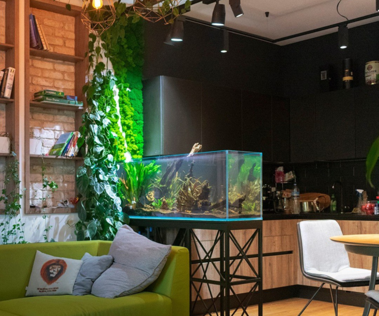 23 Fish Tank Ideas Living Room: Modern, Unique, and Aesthetic Designs ...