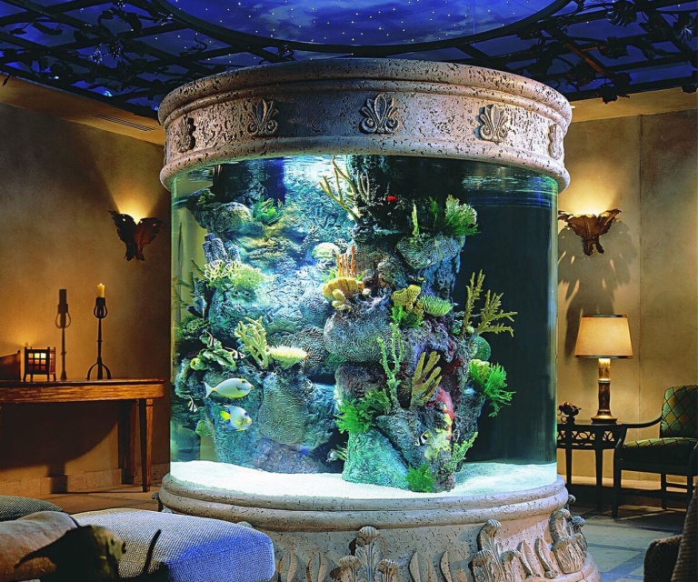 23 Fish Tank Ideas Living Room: Modern, Unique, and Aesthetic Designs ...