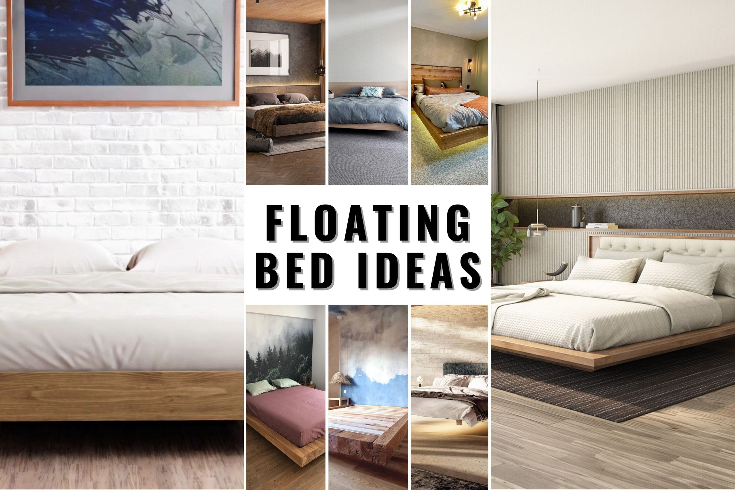 28 Floating Bed Ideas to Transform Your Bedroom with Modern Elegance ...