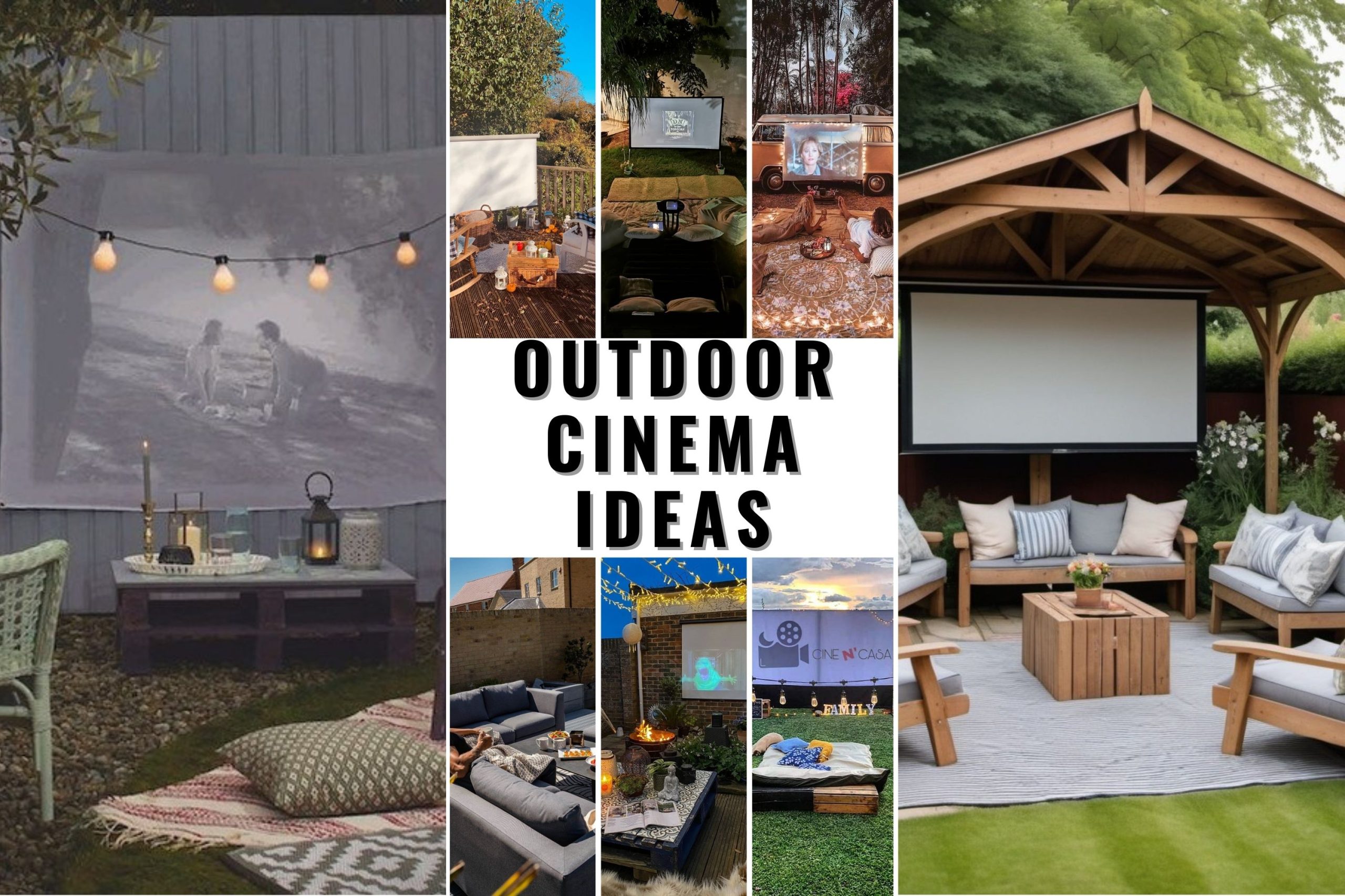 28 Outdoor Cinema Ideas for a Magical Movie Night Under the Stars ...