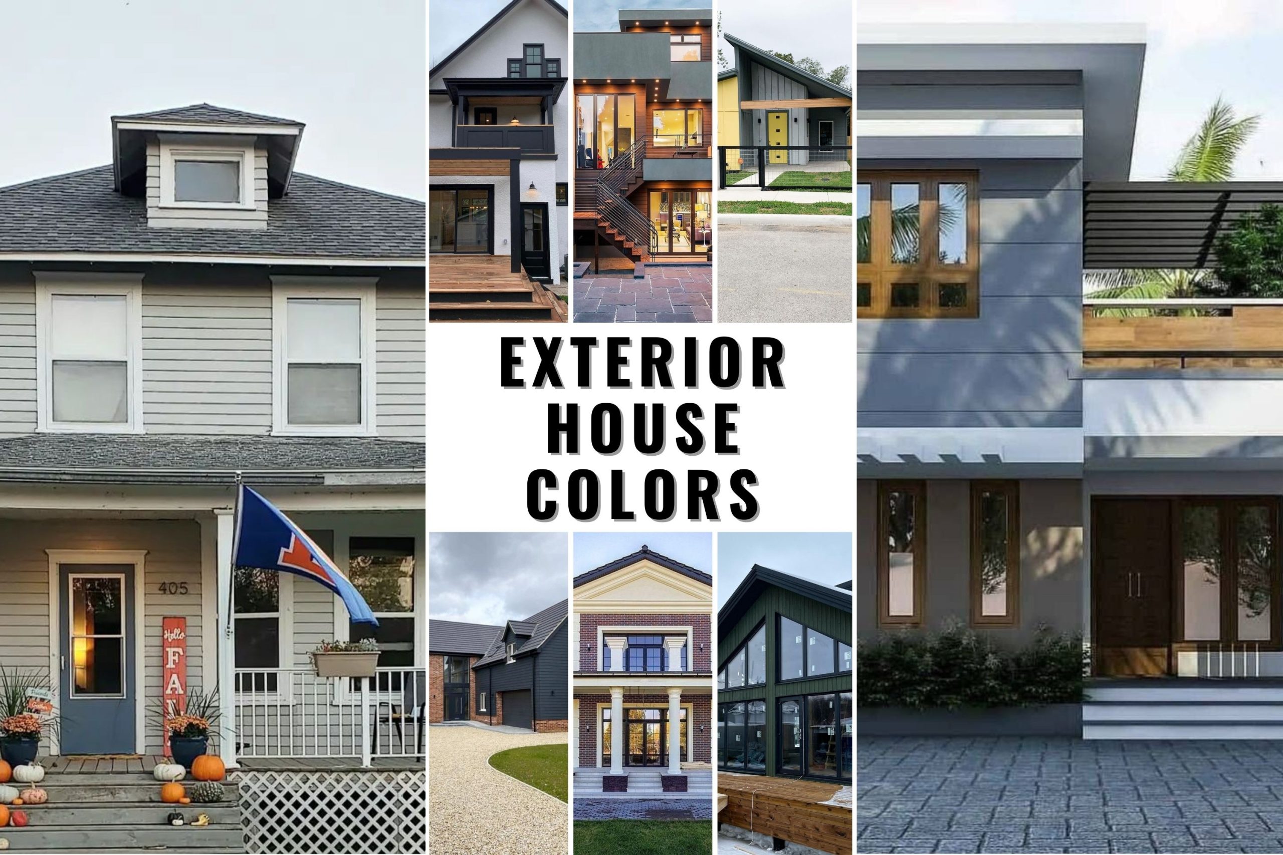 Discover 23 Stunning Exterior House Colors: Modern Trends and Timeless ...