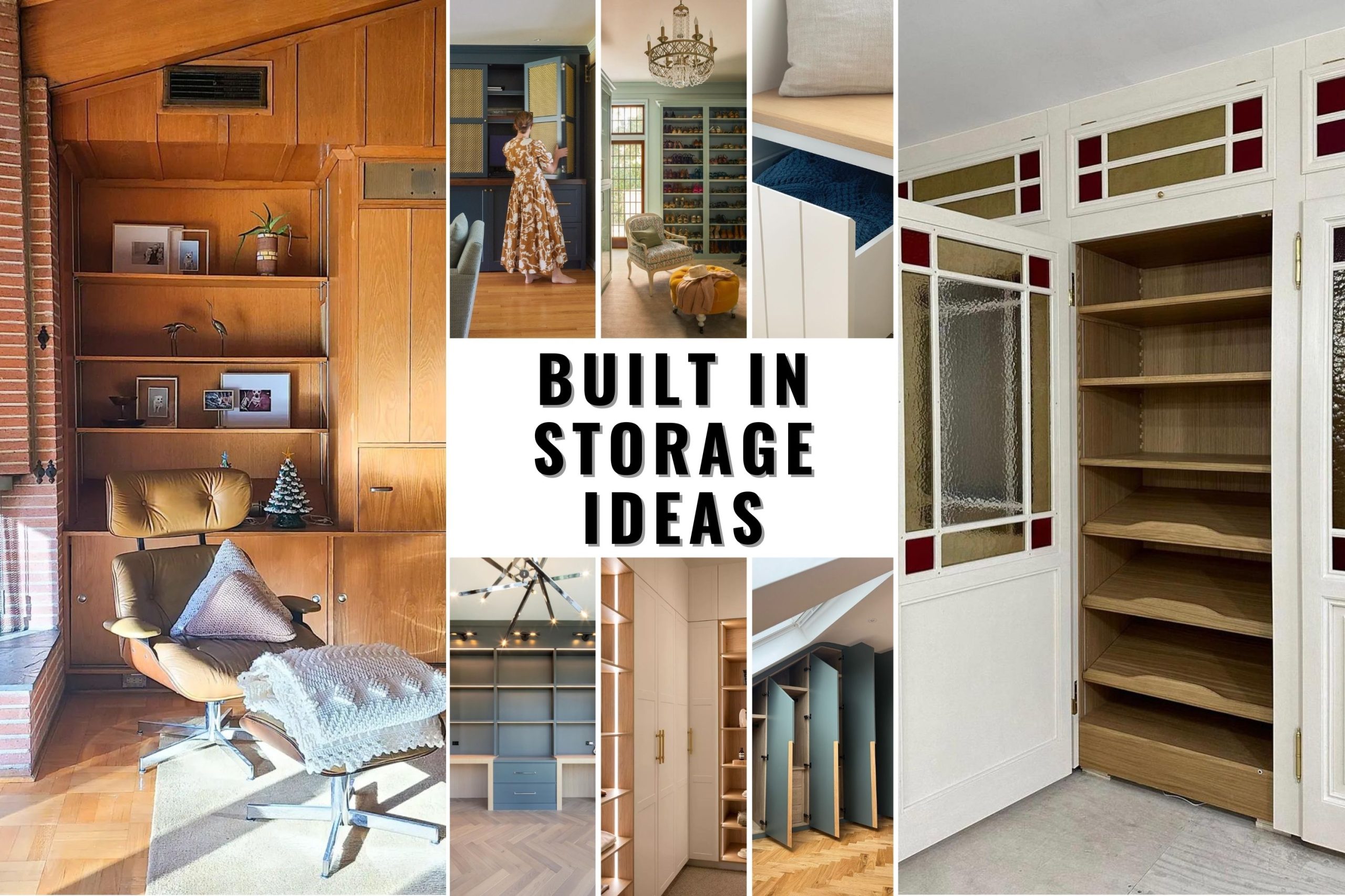 20 Built-In Storage Ideas: Transform Your Home with Elegant and ...