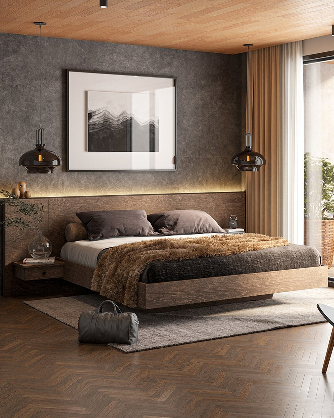 28 Floating Bed Ideas to Transform Your Bedroom with Modern Elegance ...