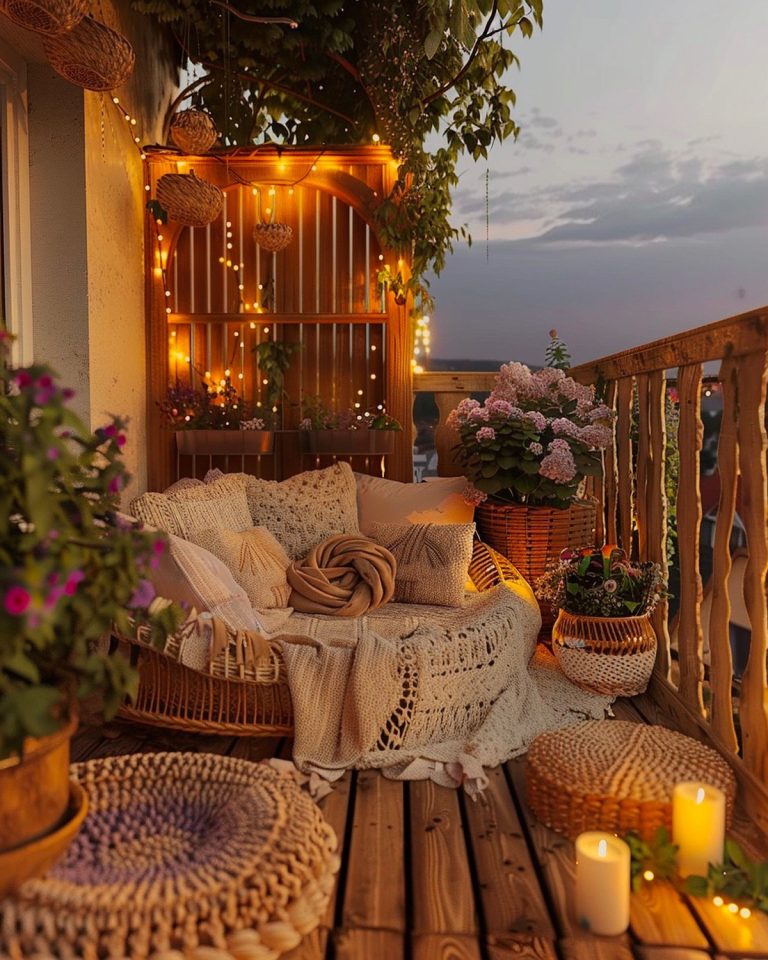 35 Stunning Balcony Decor Ideas to Transform Your Outdoor Space - placeideal.com
