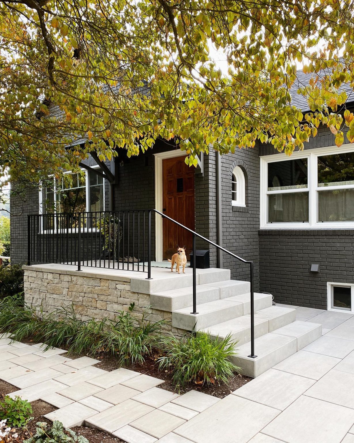 25 Concrete Porch Ideas That Will Transform Your Home’s Curb Appeal ...