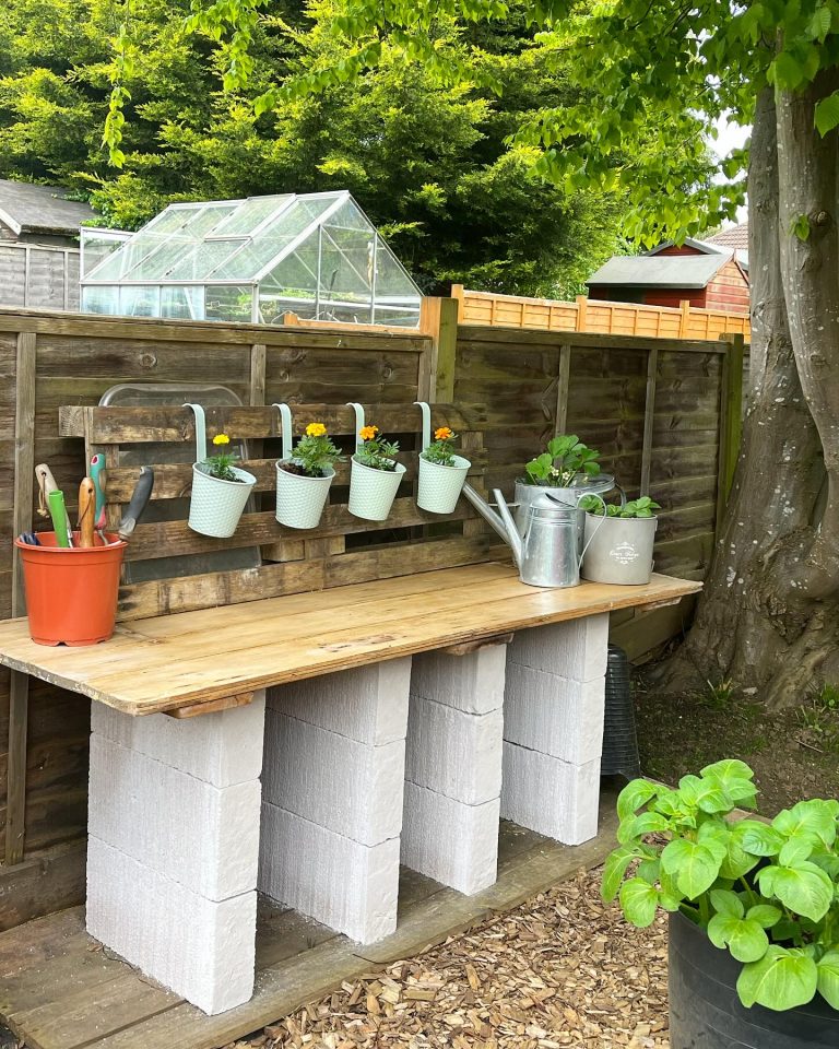 31 Potting Bench Ideas: Creative and Practical Solutions for Your ...