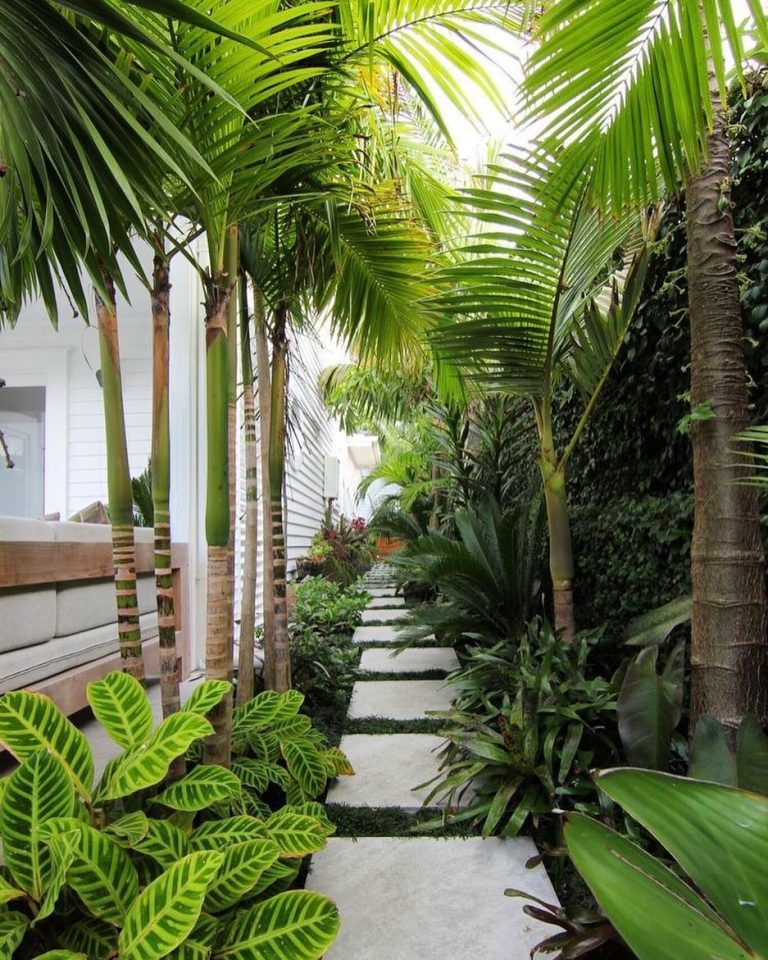 28 Tropical Landscape Ideas for Stunning Front Yards, Backyards, and ...