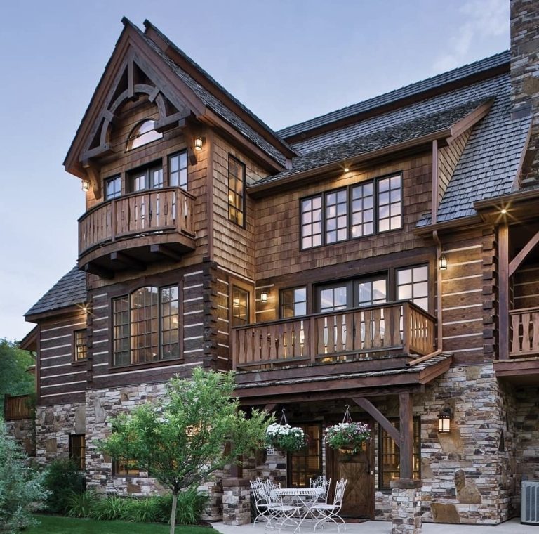 23 Rustic Home Exterior Ideas: Timeless Charm with Modern Touches ...