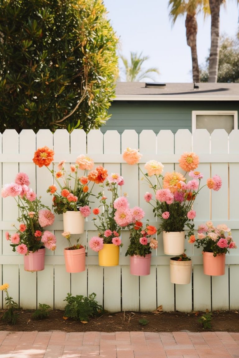 35 Fence Decorating Ideas to Transform Your Backyard into a Stunning ...