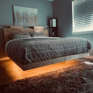 28 Floating Bed Ideas to Transform Your Bedroom with Modern Elegance ...