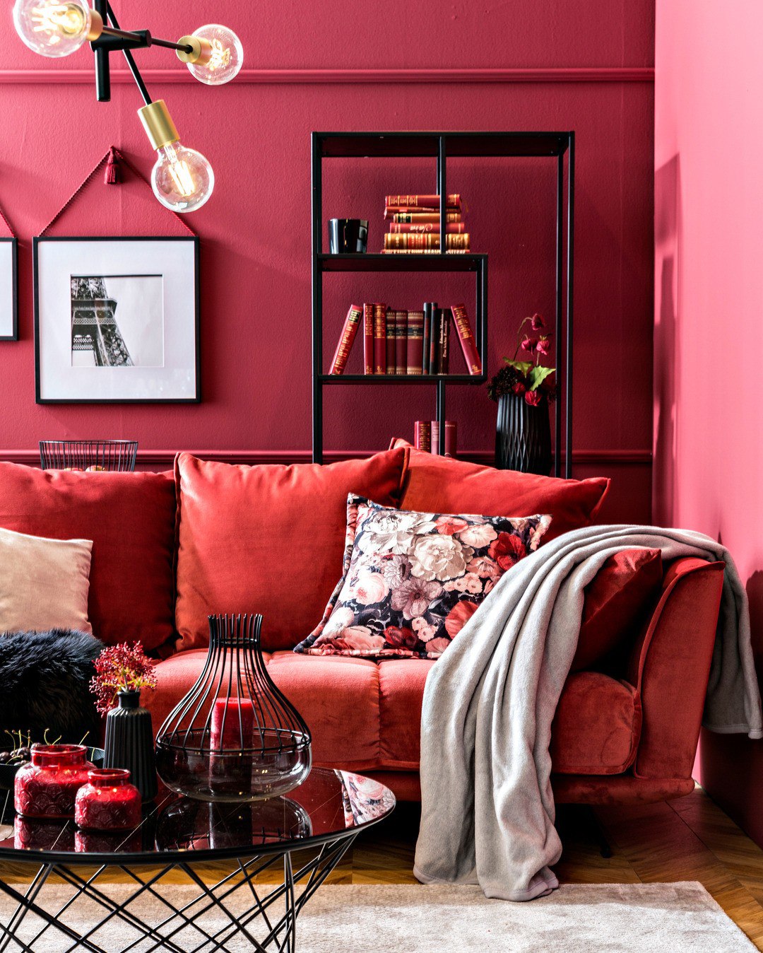 23 Stunning Red Living Room Ideas to Transform Your Space with Bold ...