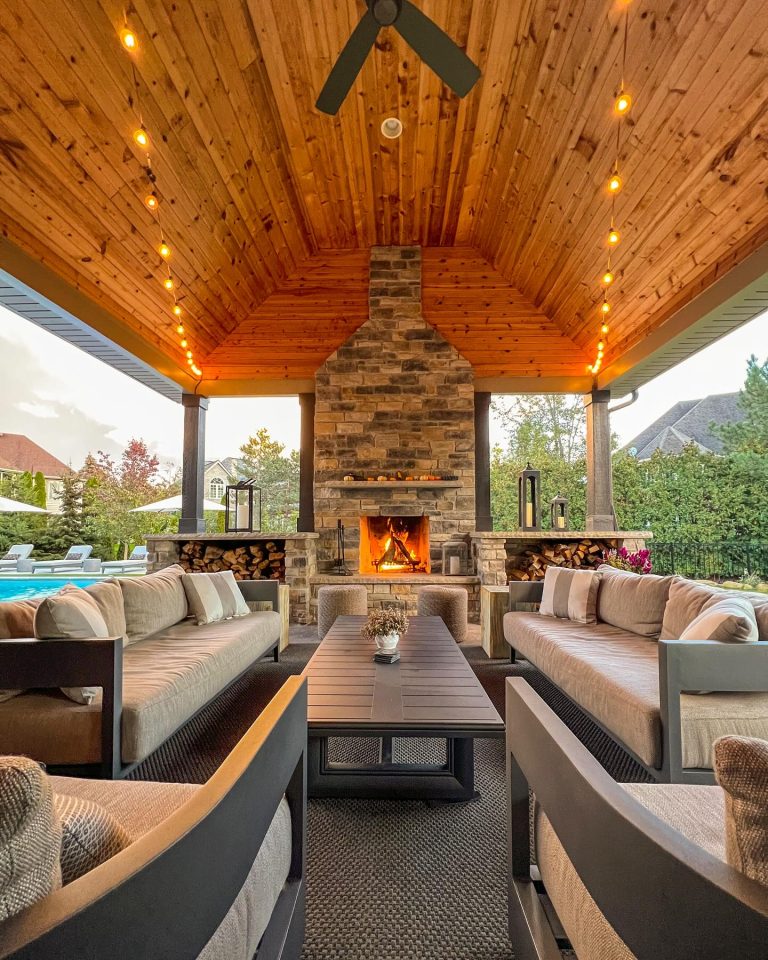 27 Rustic Outdoor Patio Ideas to Transform Your Backyard into a Cozy ...