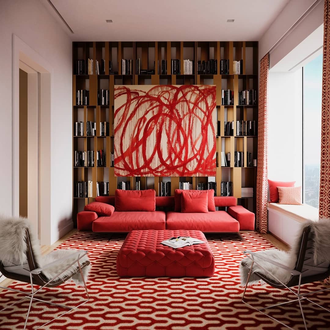 23 Stunning Red Living Room Ideas to Transform Your Space with Bold ...