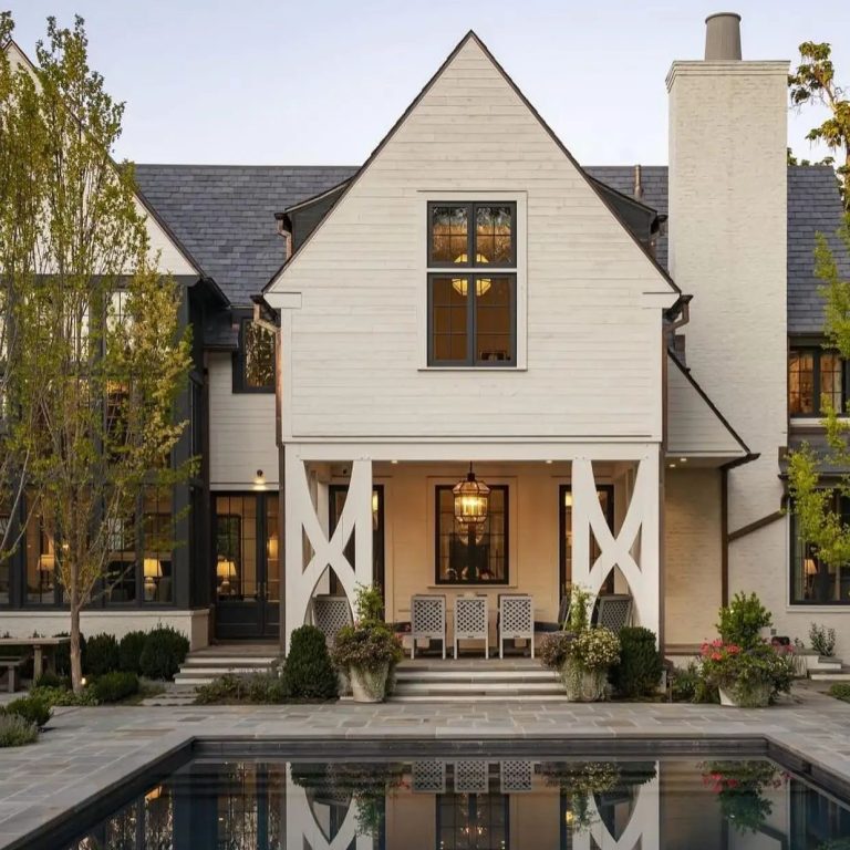 23 Rustic Home Exterior Ideas: Timeless Charm with Modern Touches ...