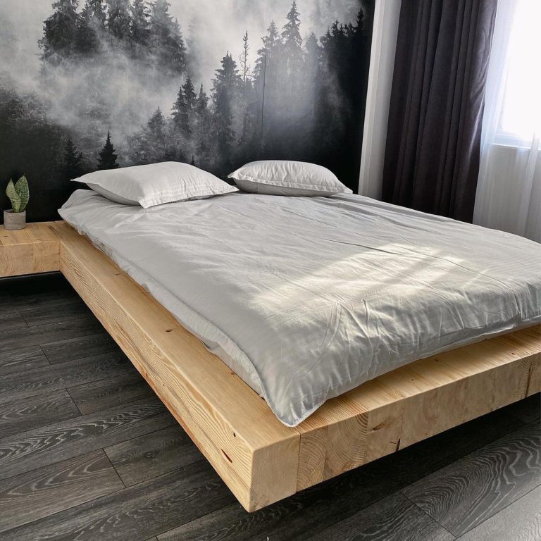 28 Floating Bed Ideas to Transform Your Bedroom with Modern Elegance ...